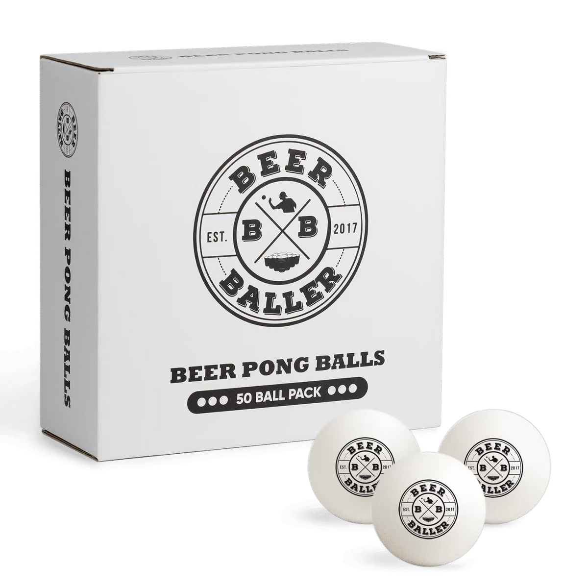 Beer Pong Bälle | 50er Set | BeerBaller — RedCupShop